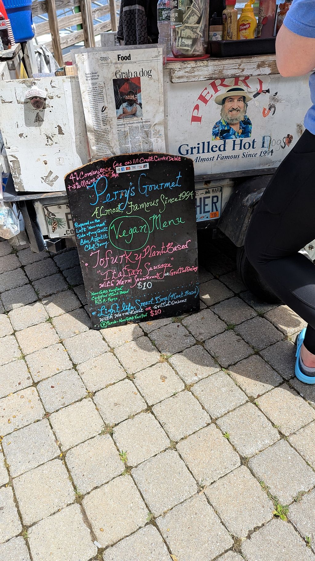Perry's Sidewalk Cafe - Bath Maine Food Truck - HappyCow