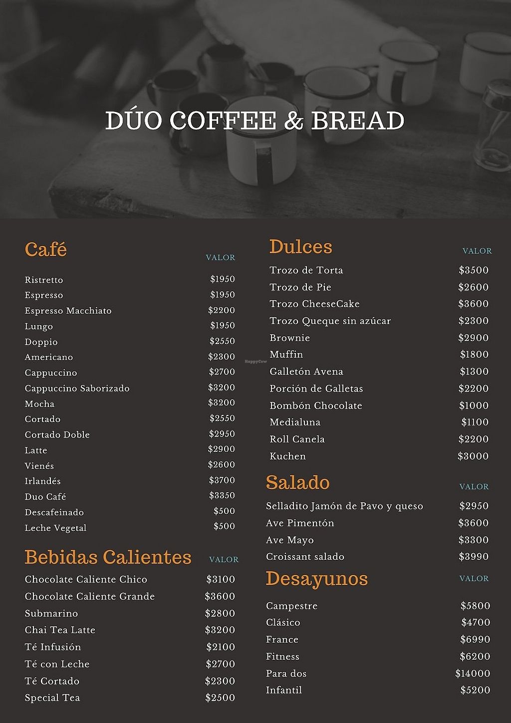 Dúo Cafe - Talca Coffee & Tea - HappyCow