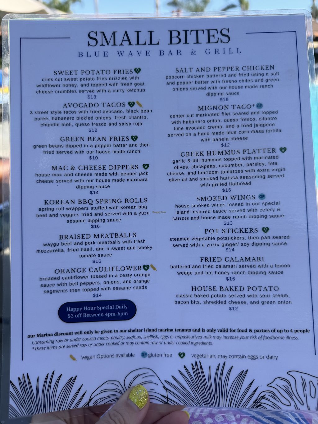 Blue Wave Bar & Grill - San Diego California Restaurant - HappyCow