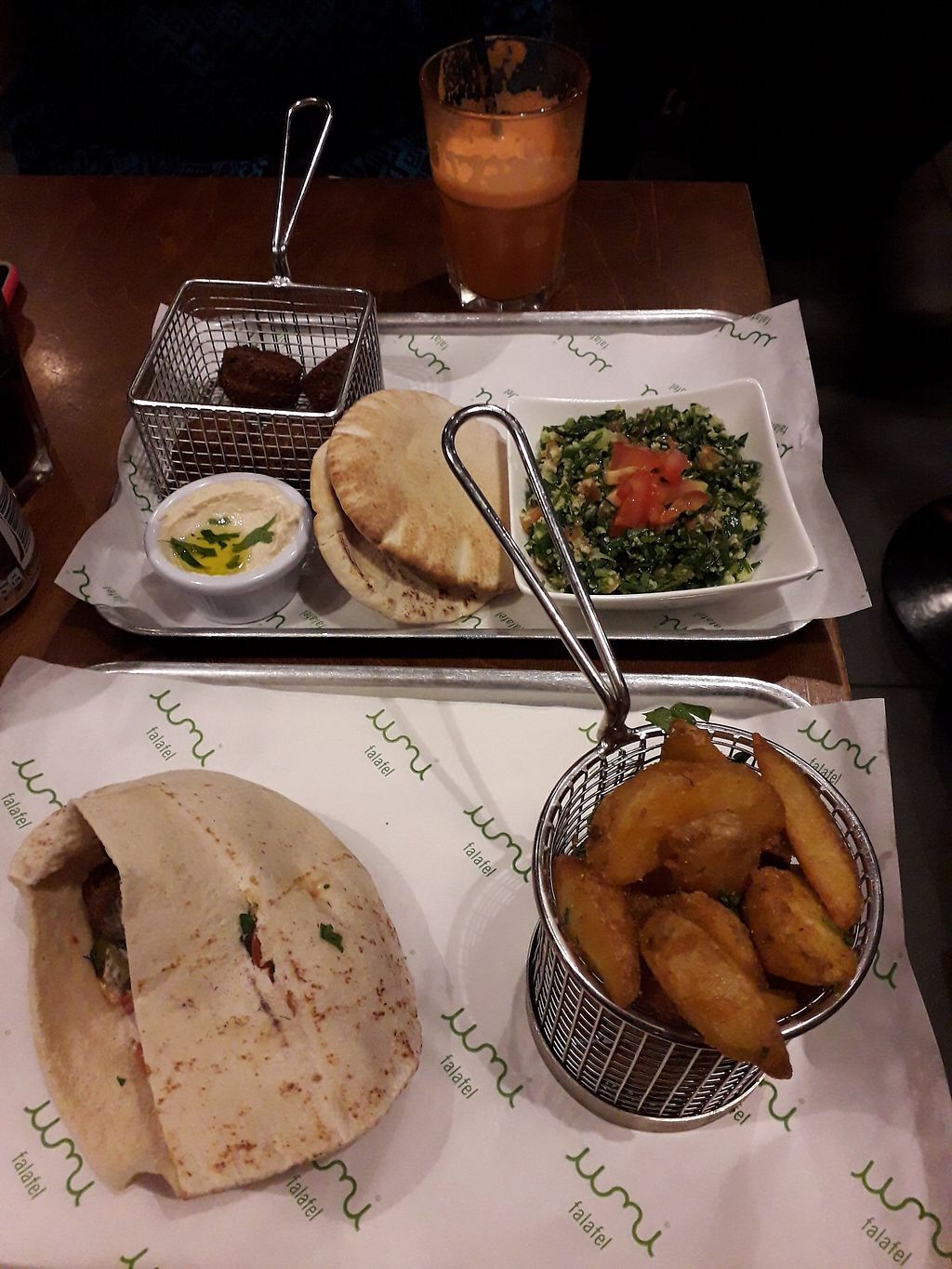 CLOSED: Umi Falafel - Dame St - Dublin Restaurant - HappyCow