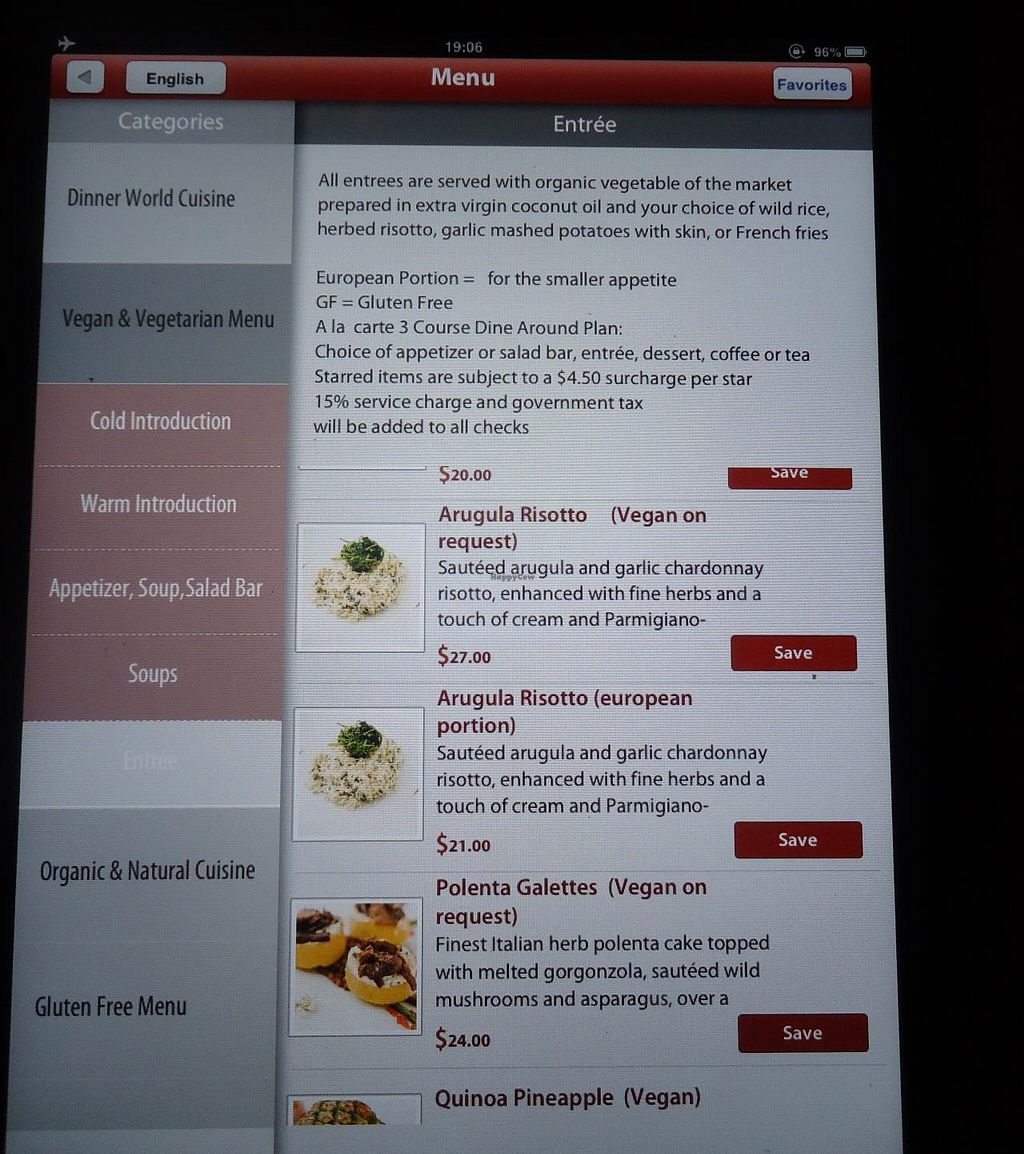 Elements Restaurant - Oranjestad Restaurant - HappyCow