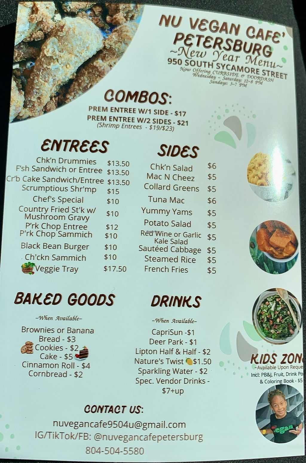 NuVegan Cafe - Petersburg Virginia Restaurant - HappyCow