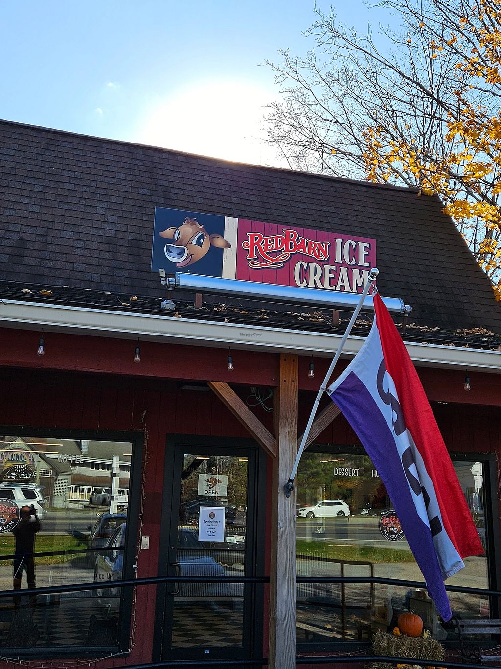 Red Barn Ice Cream Shop - Stowe Vermont Ice Cream - HappyCow