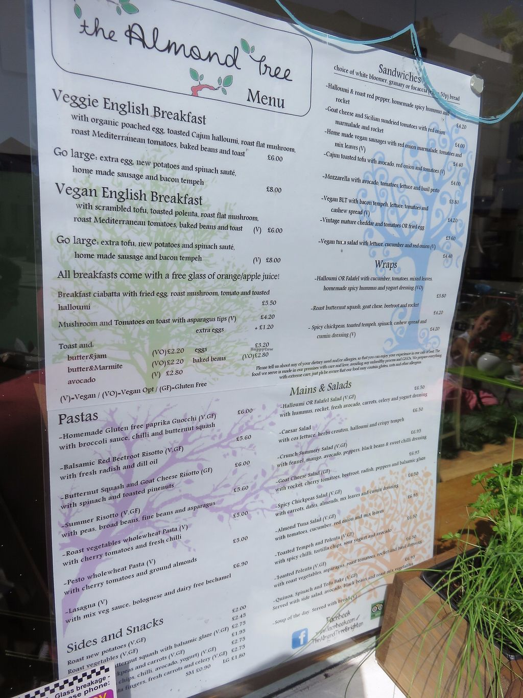 CLOSED: The Almond Tree - Brighton Restaurant - HappyCow