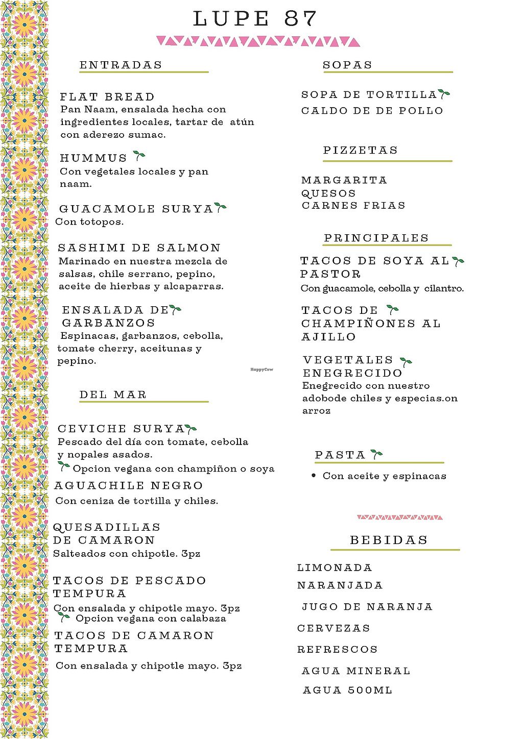 Lupe 87 - Villa De Juarez Restaurant - HappyCow