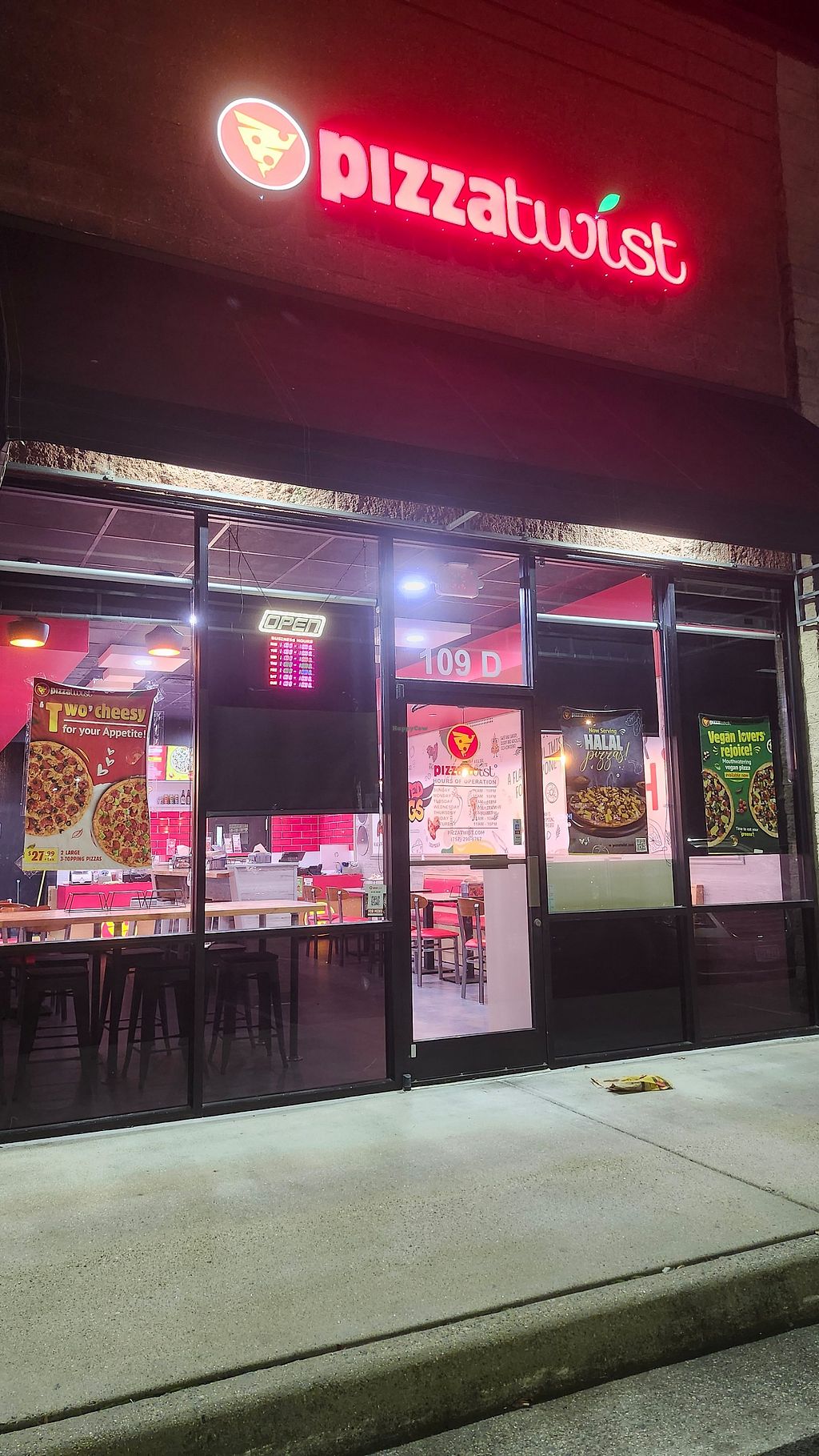 Pizza Twist - Chesapeake Virginia Restaurant - HappyCow