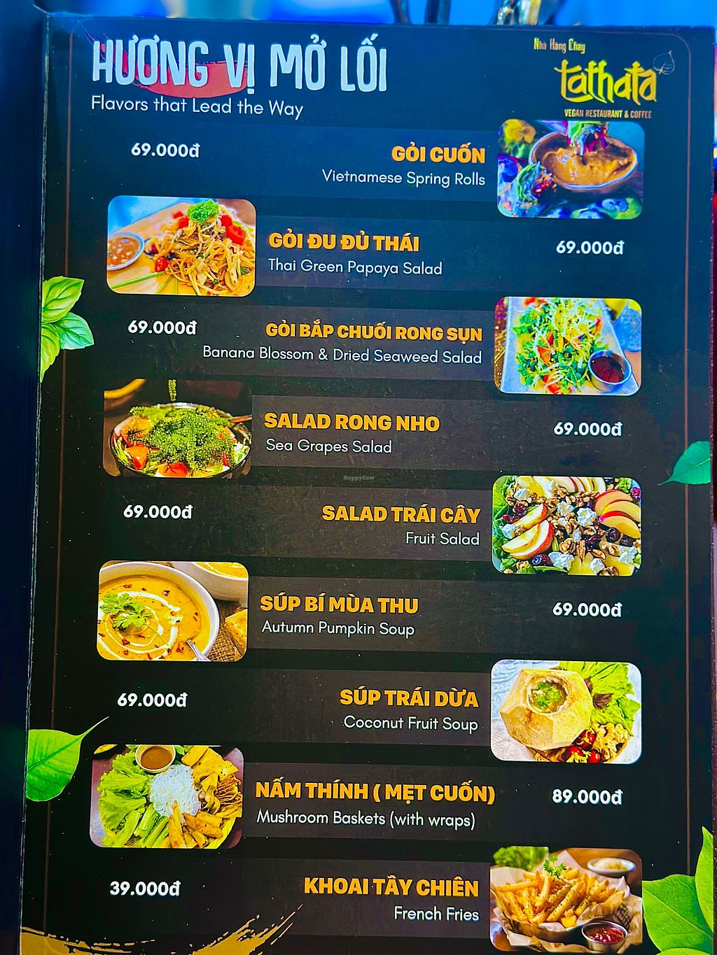 Nhà Hàng Chay Tathata - Da Nang | Review "The best! " by DominiqueIsis ...