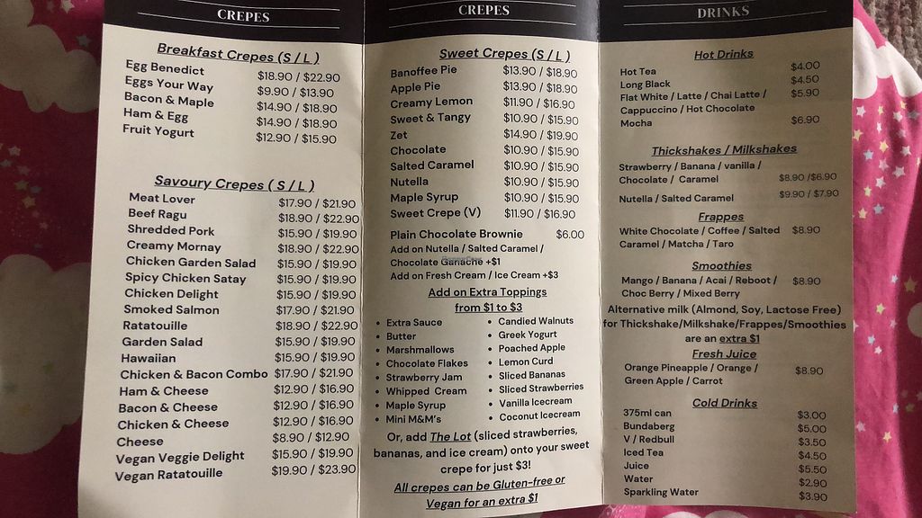 Crepe N Roll - Wellington Point Queensland Restaurant - HappyCow