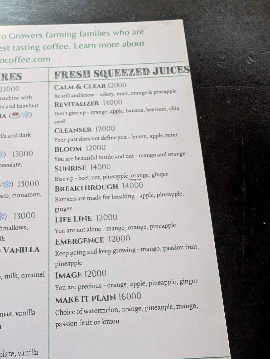 Endiro Coffee - Kampala Coffee & Tea - HappyCow