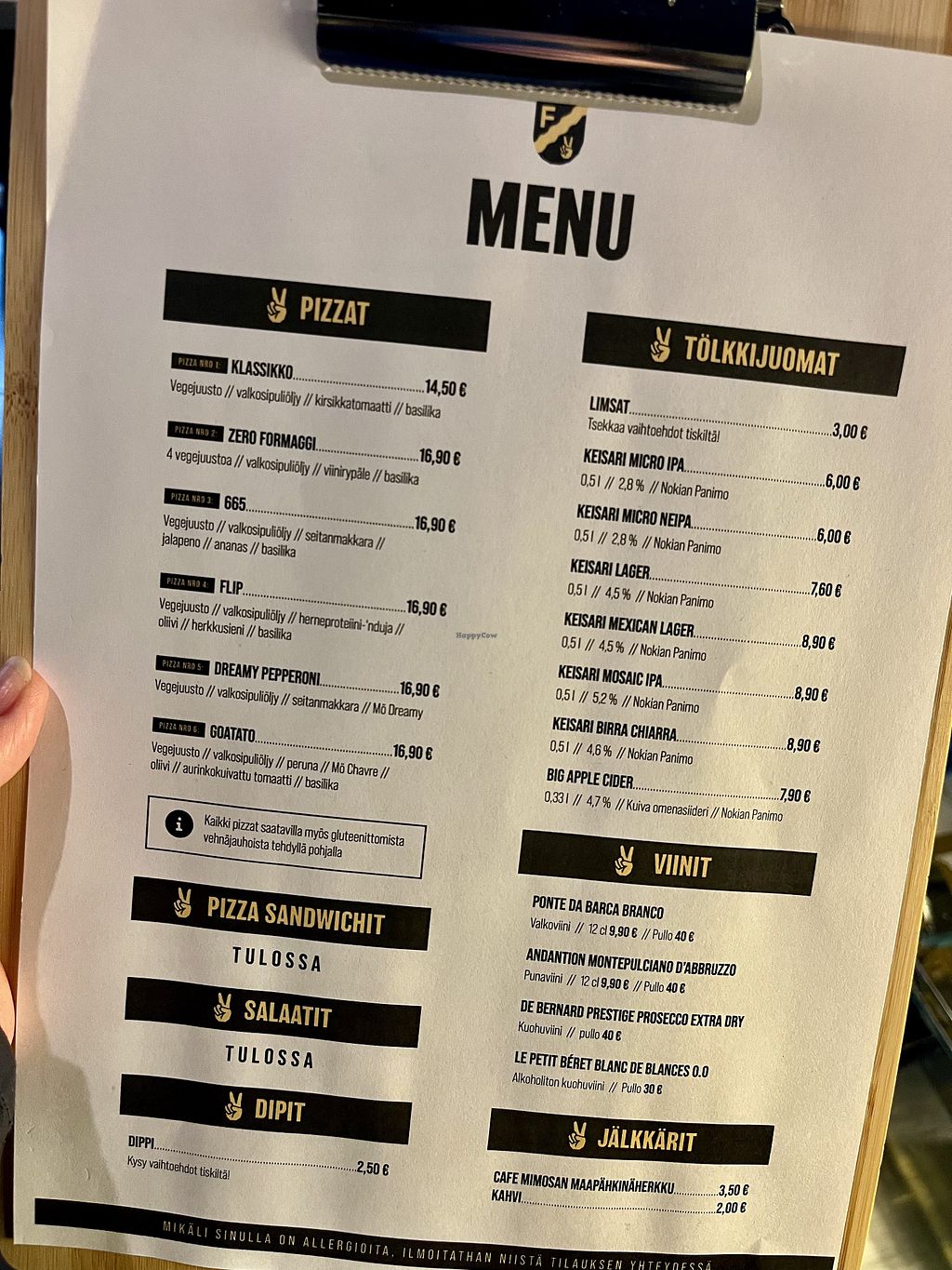 FLIP - Vegan Pizza - Tampere | Review "Eat the pizza you'll like it" by ...