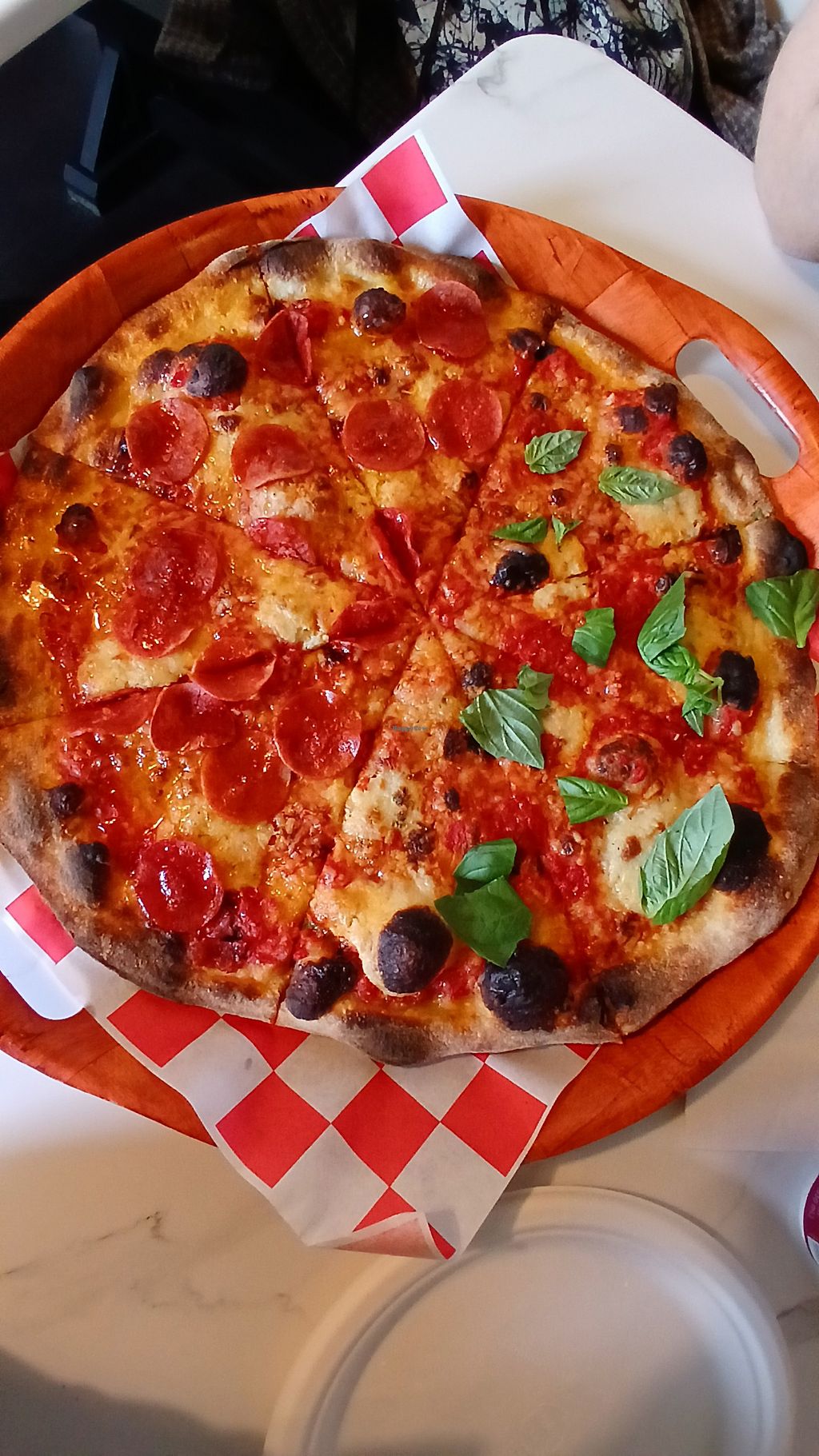 Trixie's Vegan Pizza - Beacon | Review "Classic NY style pizza" by ...