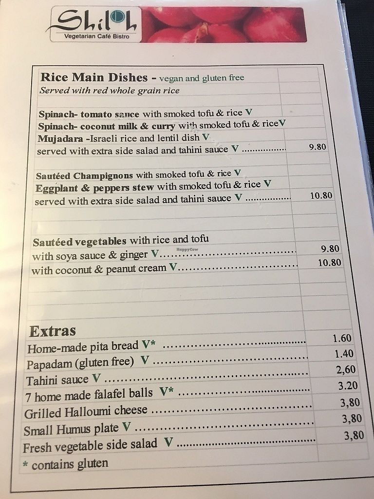 CLOSED: Shiloh Vegetarian Cafe - Berlin Restaurant - HappyCow