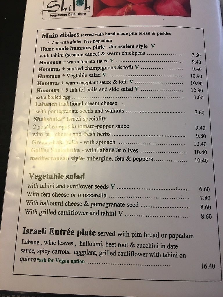 CLOSED: Shiloh Vegetarian Cafe - Berlin Restaurant - HappyCow