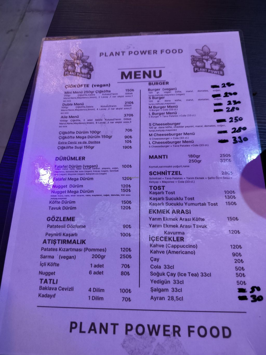 Plant Power Food - Serik Restaurant - HappyCow