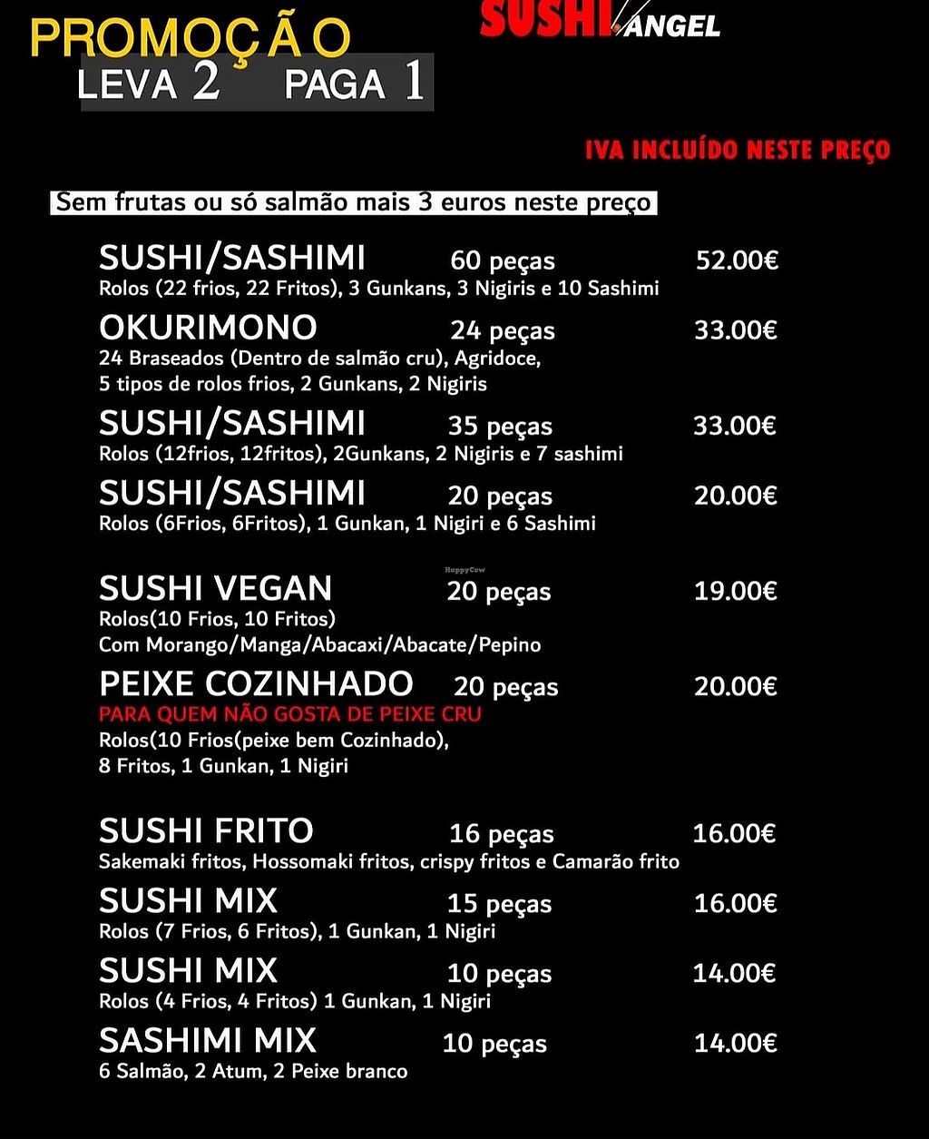 Sushi Angel - Setúbal Restaurant - HappyCow