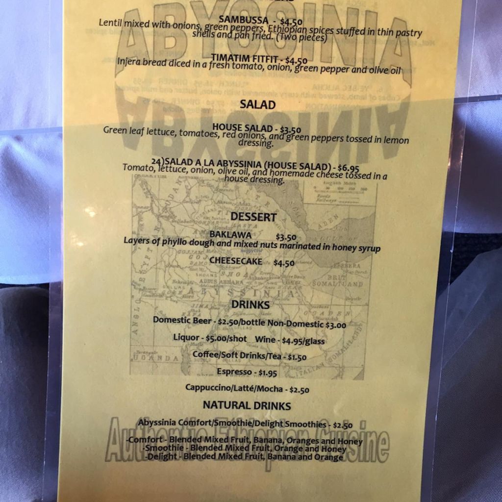 Abyssinia - Louisville Kentucky Restaurant - HappyCow