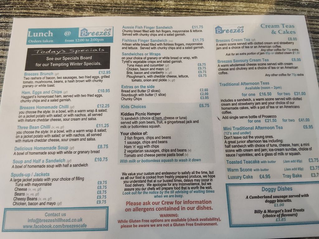 Breezes Cafe - England | Review "Tasty Veggie Breakfast top tip ditch ...