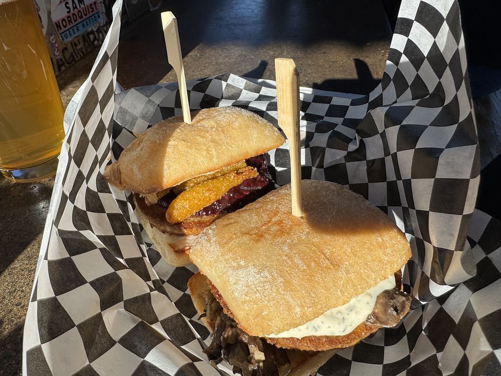 Slide Hustle - Portland | Review "Cute lil burgers" by foon - HappyCow