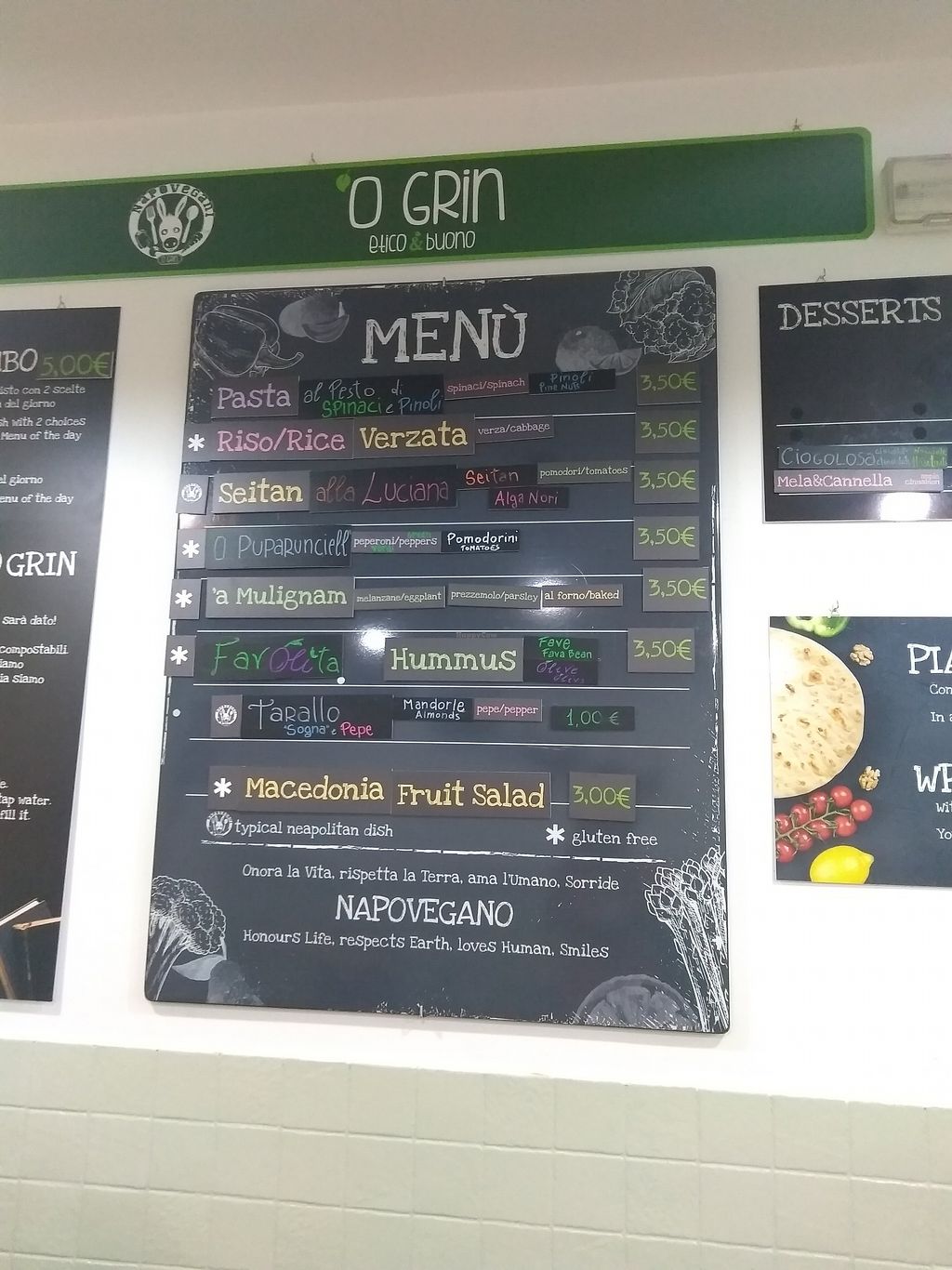 'O Grin - Naples Restaurant - HappyCow