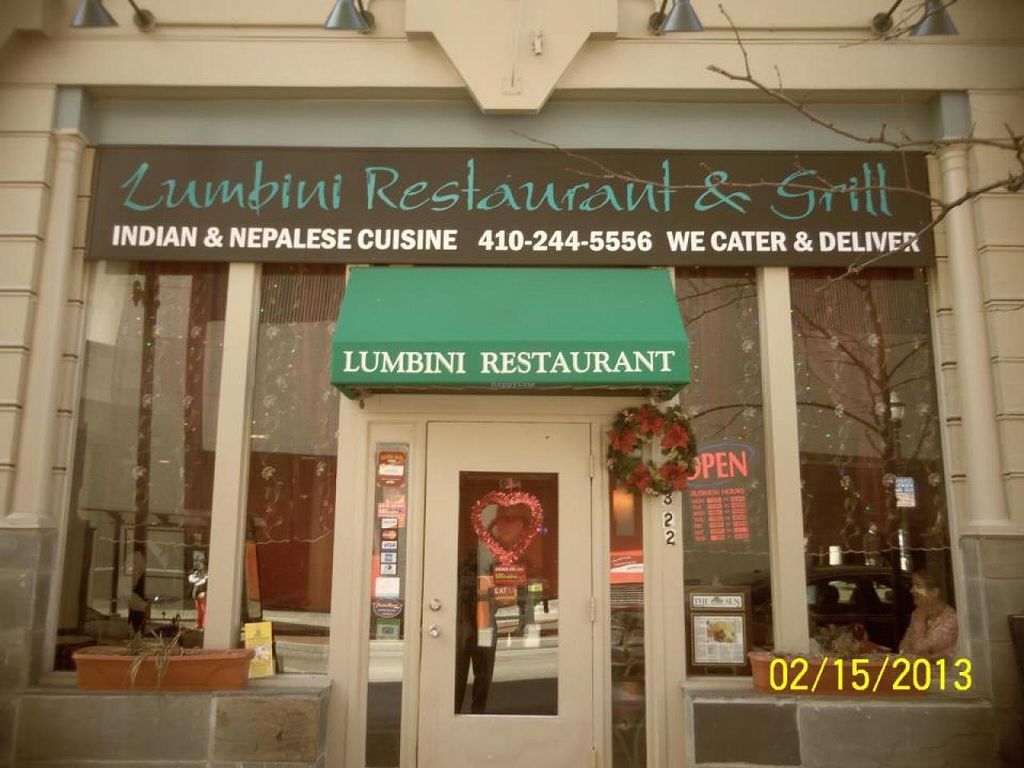 Lumbini Indian Restaurant - Baltimore Maryland Restaurant - HappyCow
