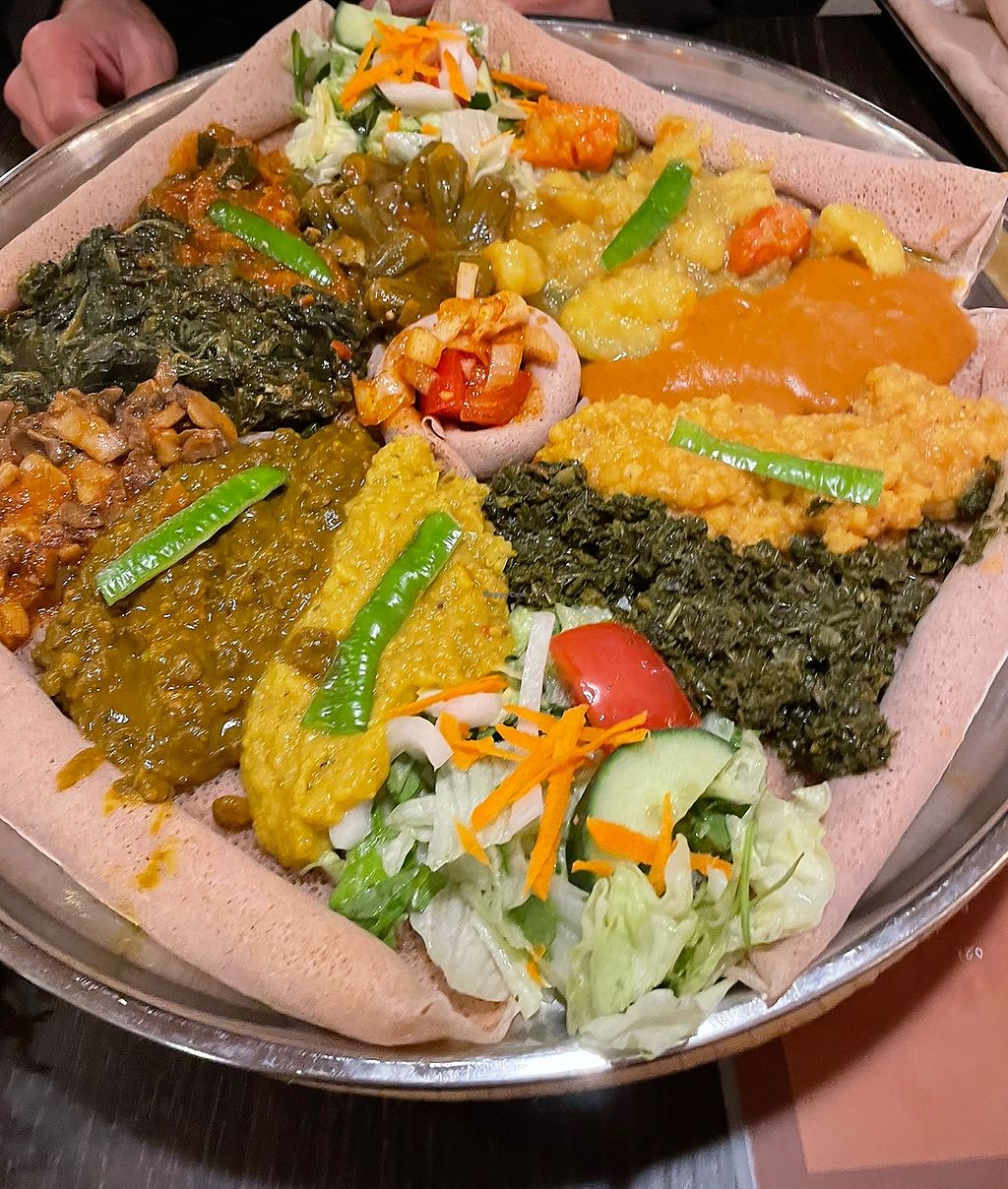 Kilimanjaro - Heidelberg | Review "Tasty vegan sampling platter" by ...