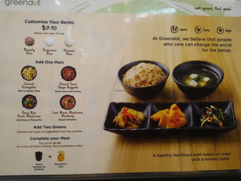 Greendot - Westgate - West Singapore Restaurant - HappyCow