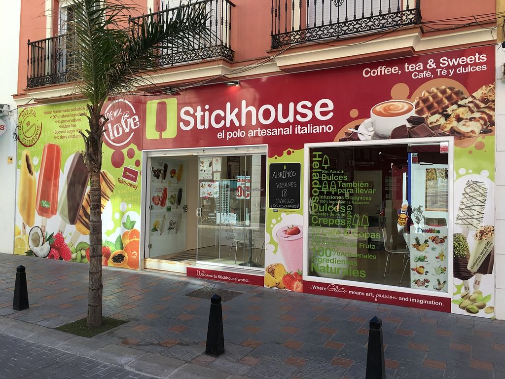 CLOSED: Stickhouse - Fuengirola Ice Cream - HappyCow