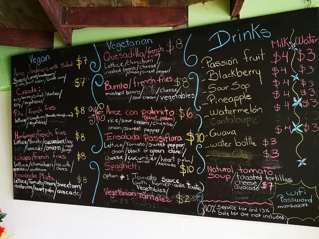 CLOSED: Paz y Flora - Soda Passiflora - Monteverde Restaurant - HappyCow