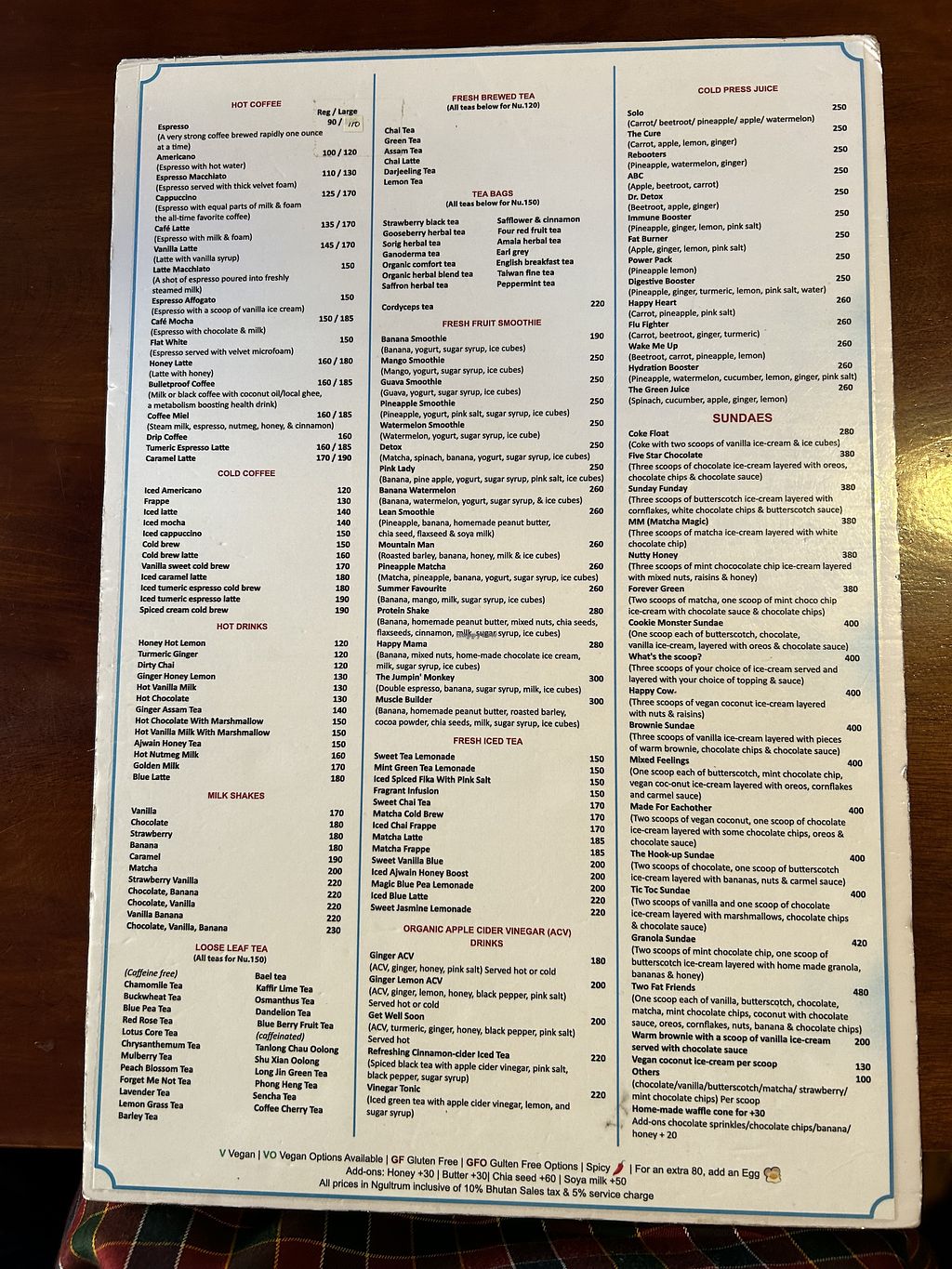 Ambient Cafe - Thimphu Restaurant - HappyCow