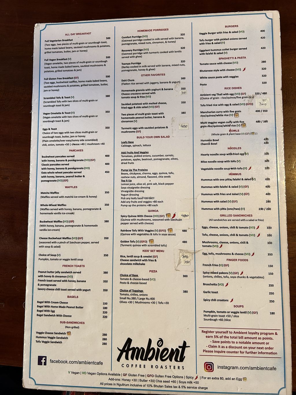 Ambient Cafe - Thimphu Restaurant - HappyCow