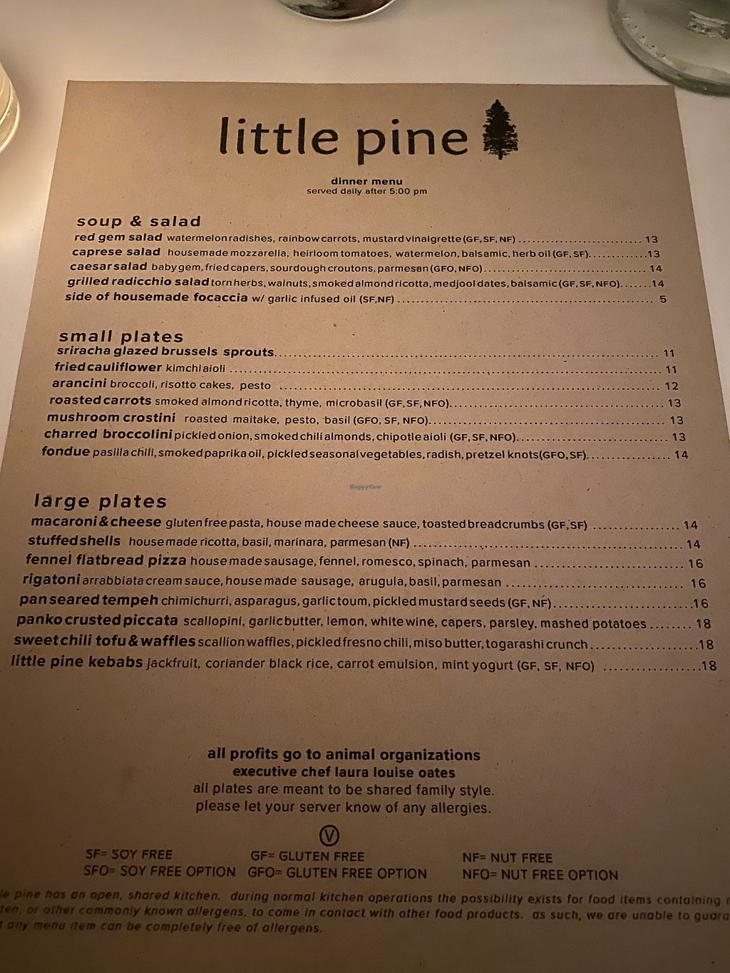 Little Pine - Los Angeles California Restaurant - HappyCow