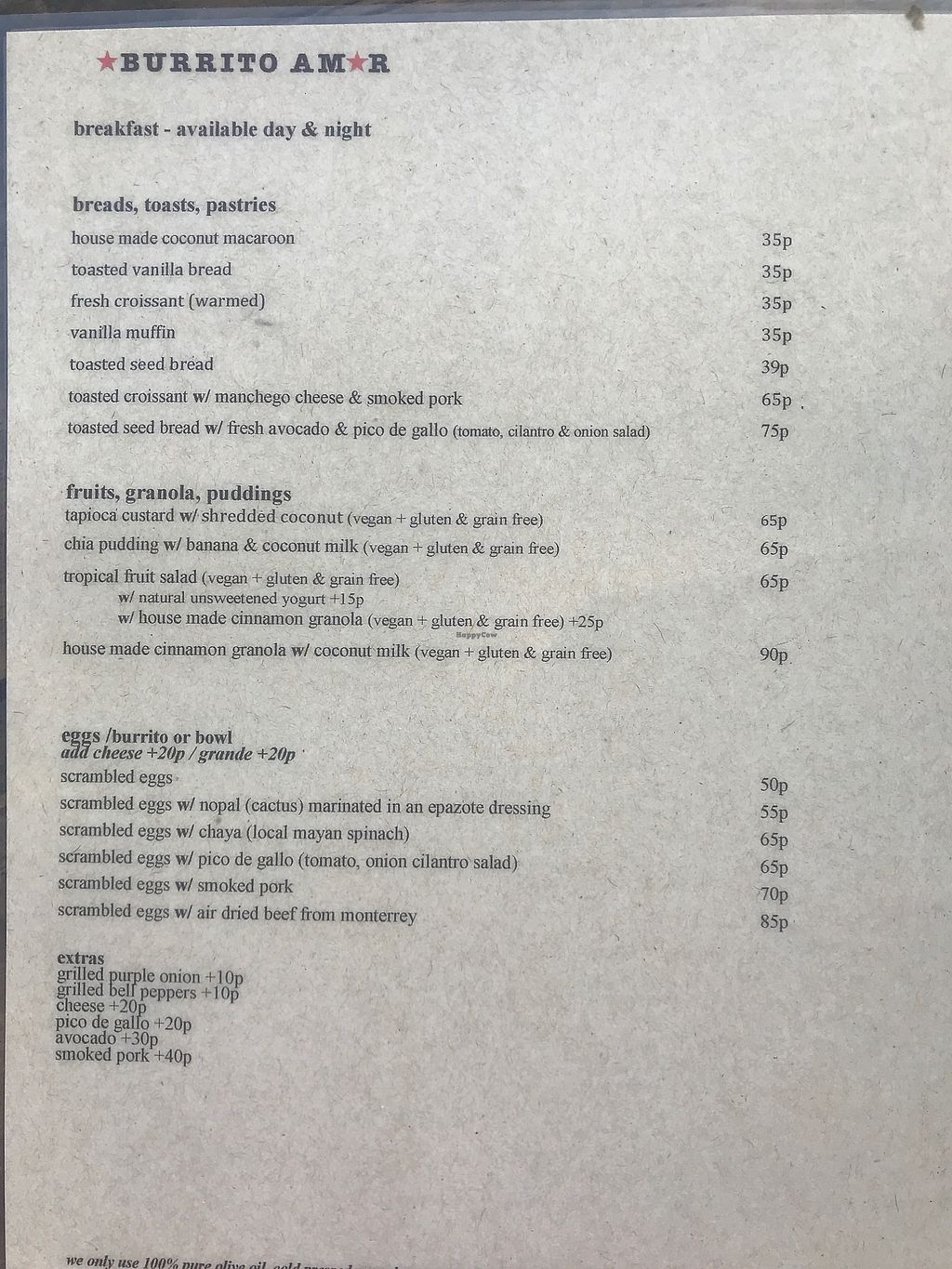 Burrito Amor - Tulum Restaurant - HappyCow