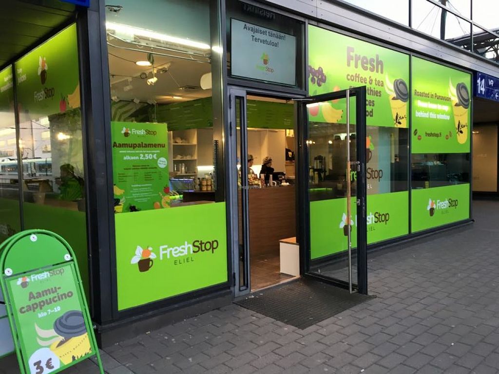 FreshStop - City Center - Helsinki Coffee & Tea - HappyCow