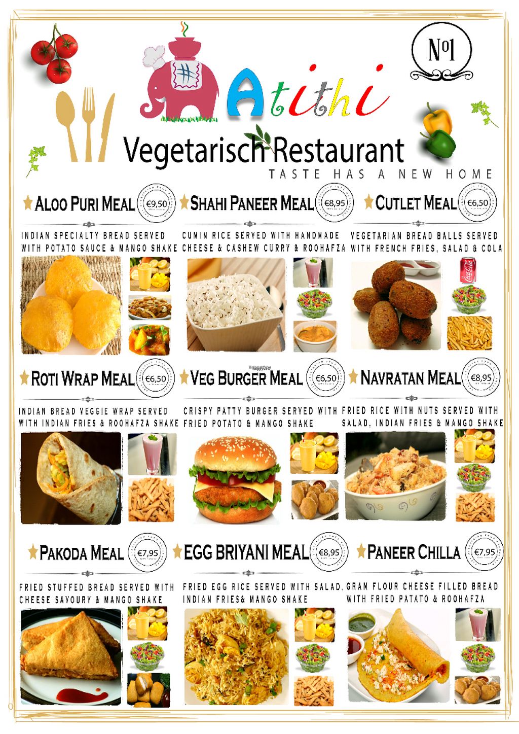 CLOSED: Atithi - Delft Restaurant - HappyCow