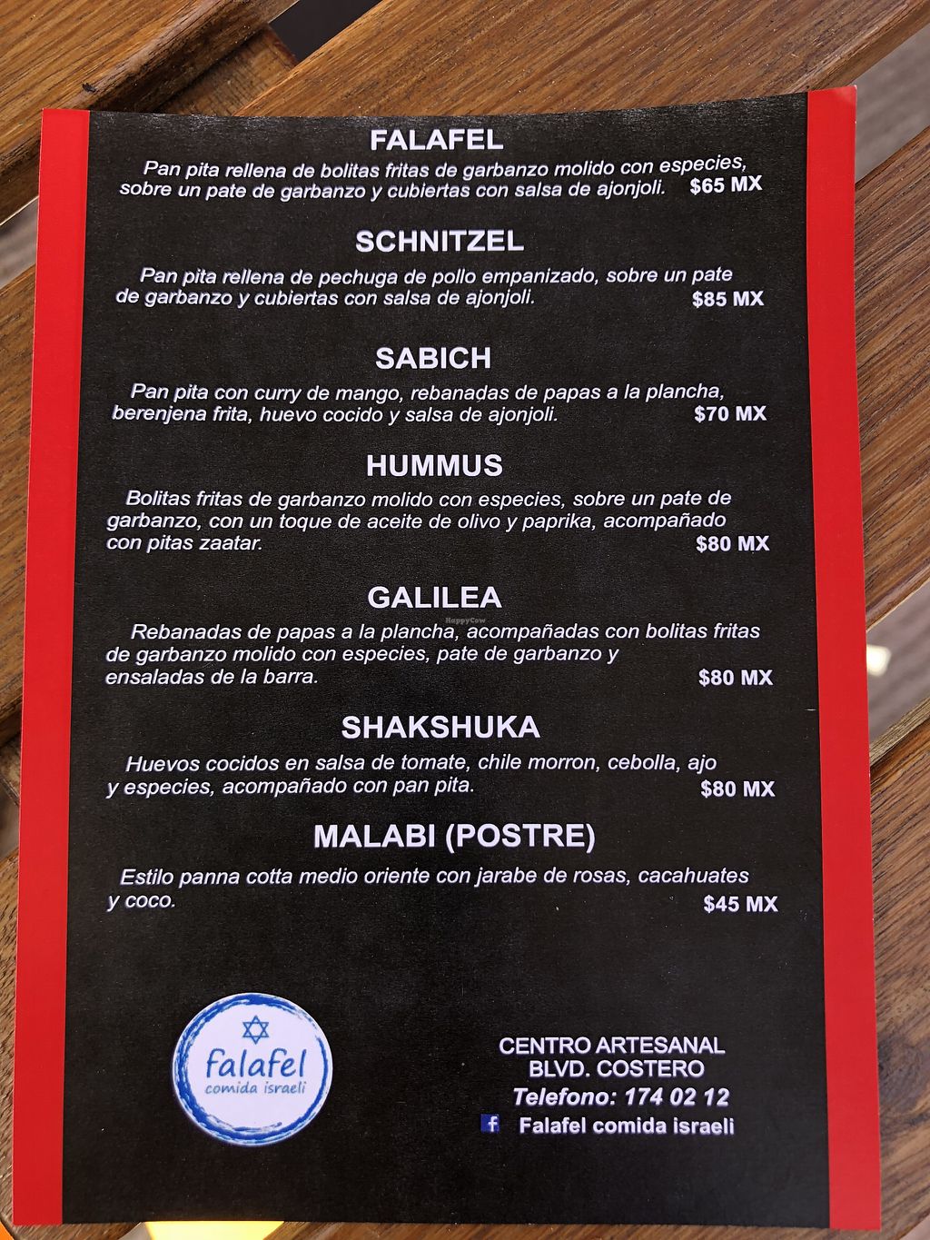 Falafel Comida Israeli - Ensenada Restaurant - HappyCow