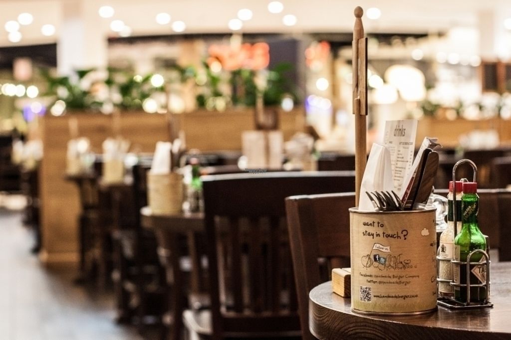 CLOSED: Handmade Burger Co. - Braehead - Glasgow Restaurant - HappyCow