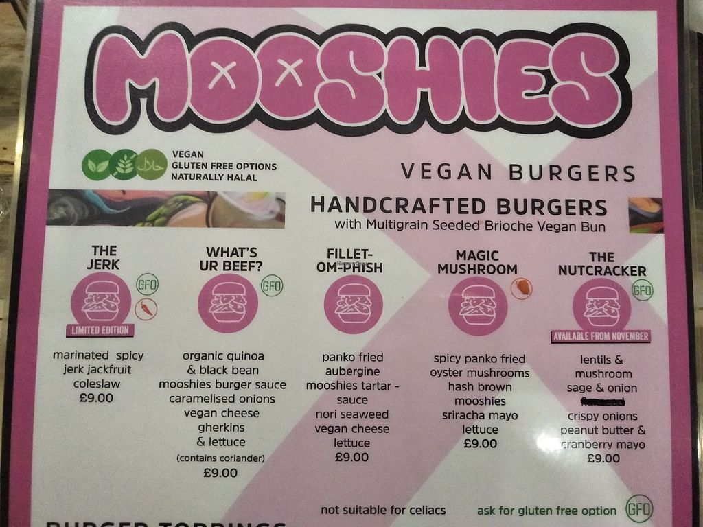 Mooshies - East London Restaurant - HappyCow