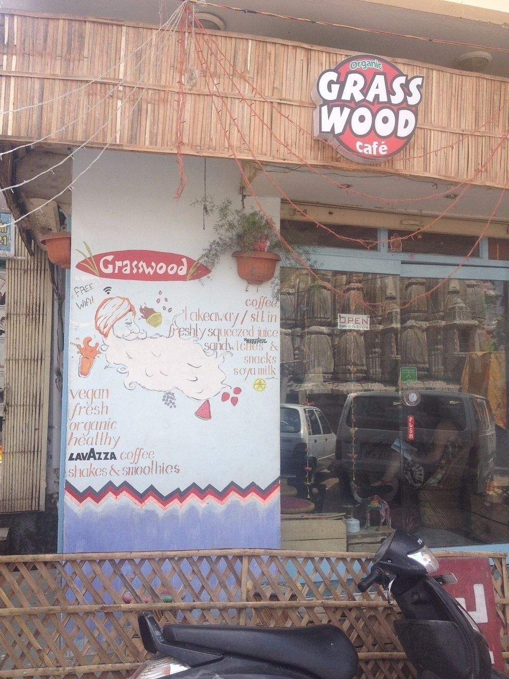CLOSED: Grasswood Cafe - Udaipur Restaurant - HappyCow
