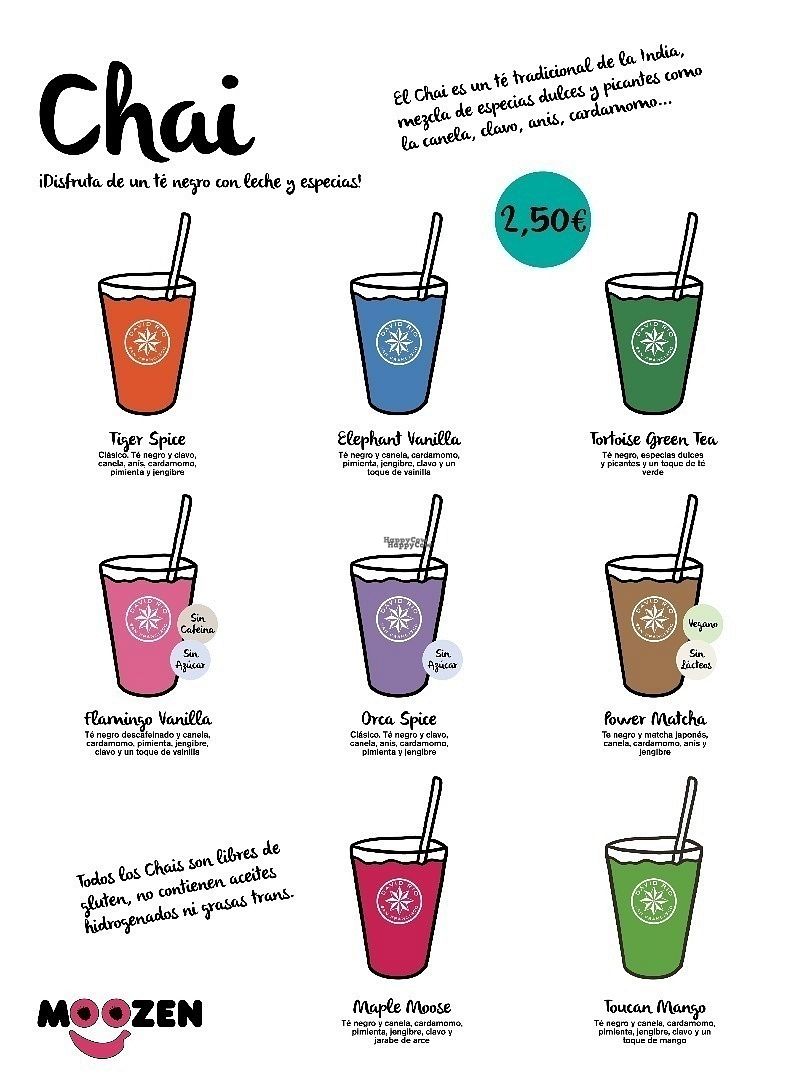 CLOSED: Moozen Smoothies - Barcelona Restaurant - HappyCow