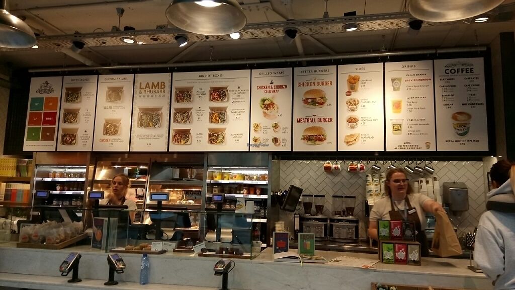 AMS - LEON - Schiphol Restaurant - HappyCow