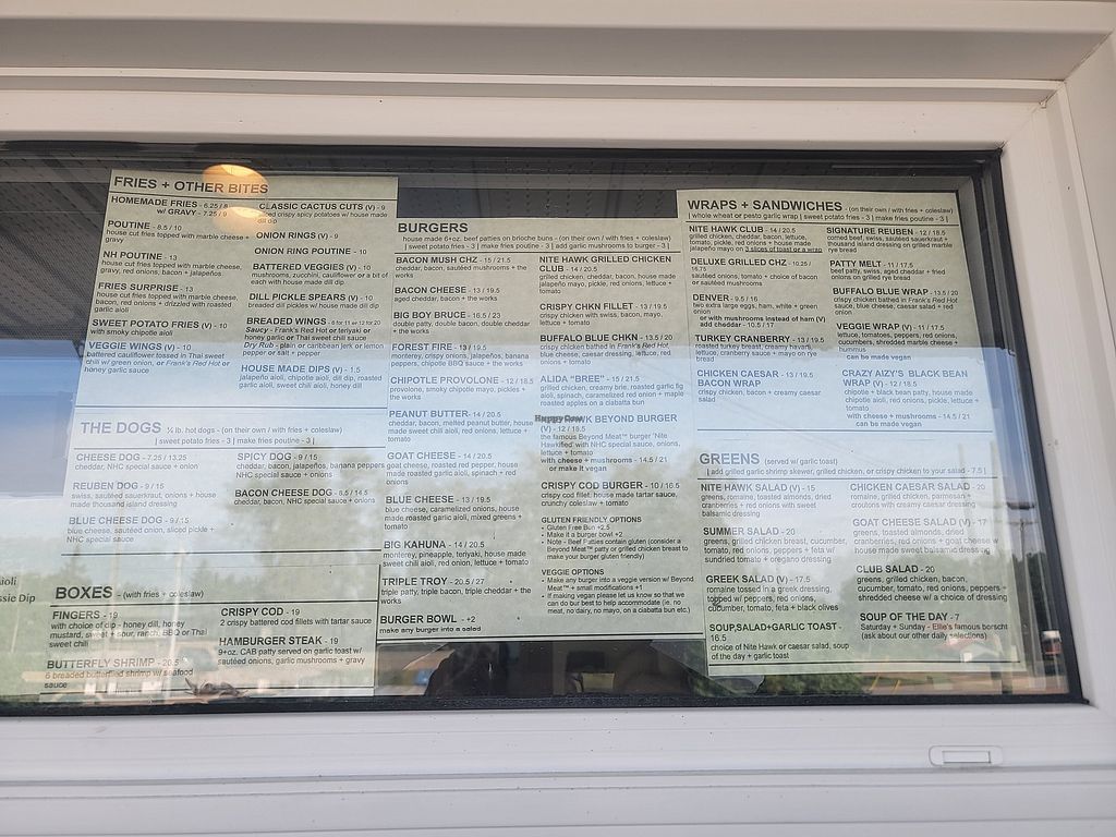 Nite Hawk Cafe - West Hawk Lake Manitoba Restaurant - HappyCow