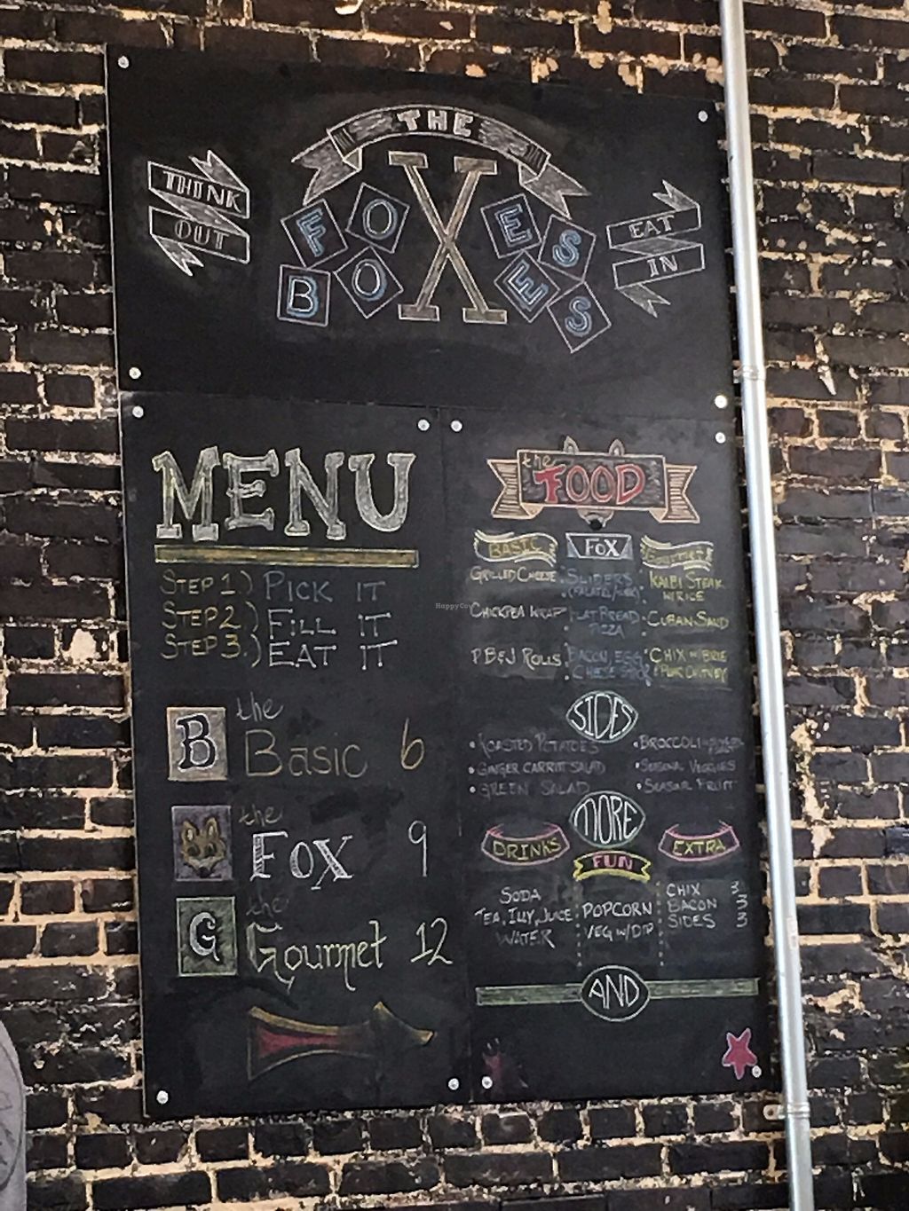 CLOSED: The Foxes Boxes - Wilmington North Carolina Restaurant - HappyCow