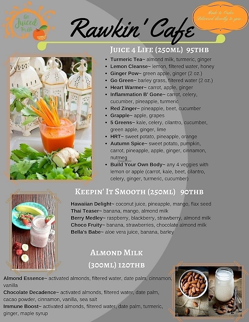 CLOSED: Rawkin Cafe - Ao Nang Delivery - HappyCow