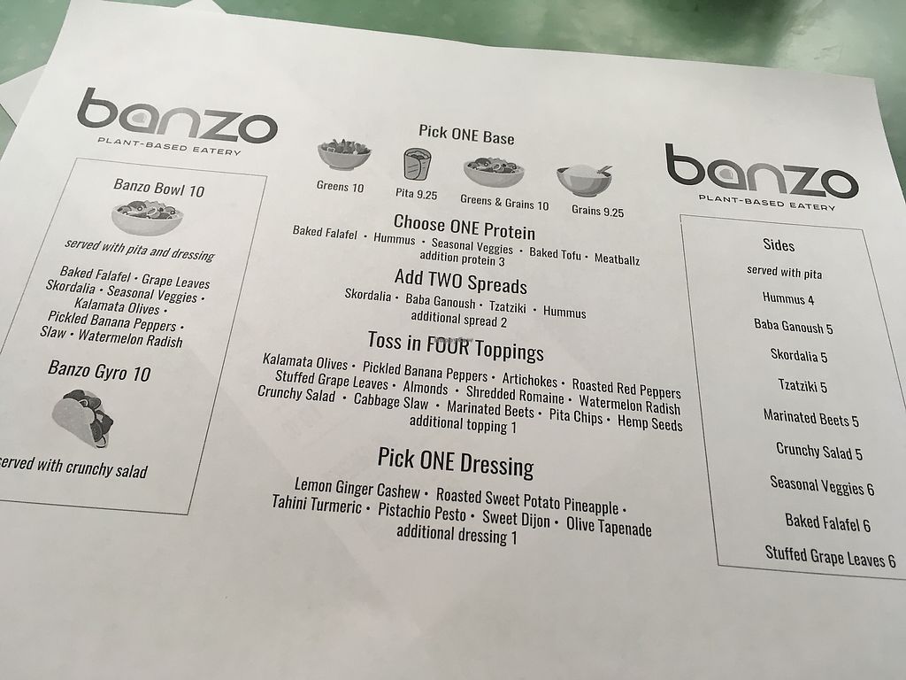 CLOSED: Banzo - Linwood New Jersey Restaurant - HappyCow