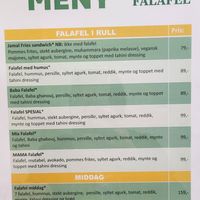 Jamal's Falafel - Oslo Restaurant - HappyCow