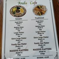 Andu Caffe - East London Restaurant - HappyCow