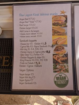 Blue Lagoon - Ayia Napa Food Truck - HappyCow