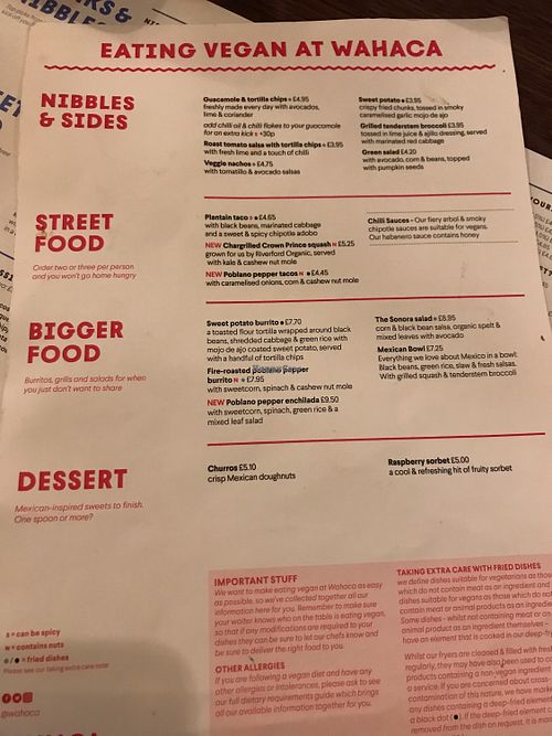Wahaca - Edinburgh Restaurant - HappyCow