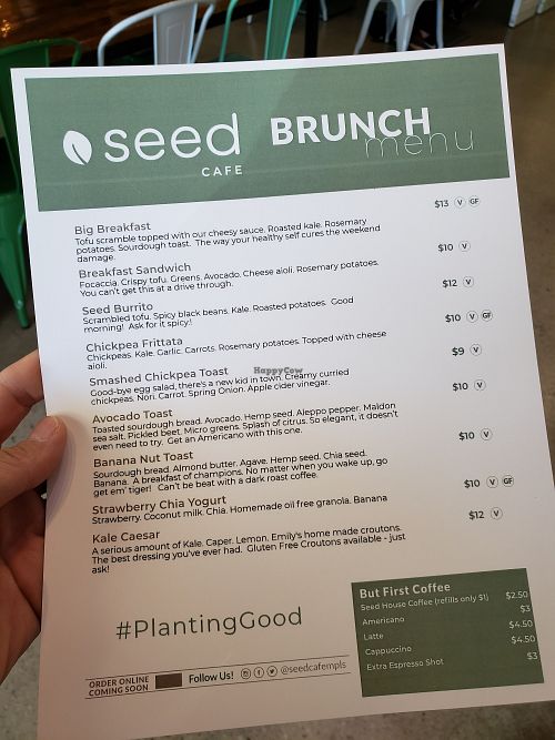 Seed Cafe - Minneapolis Minnesota Restaurant - HappyCow