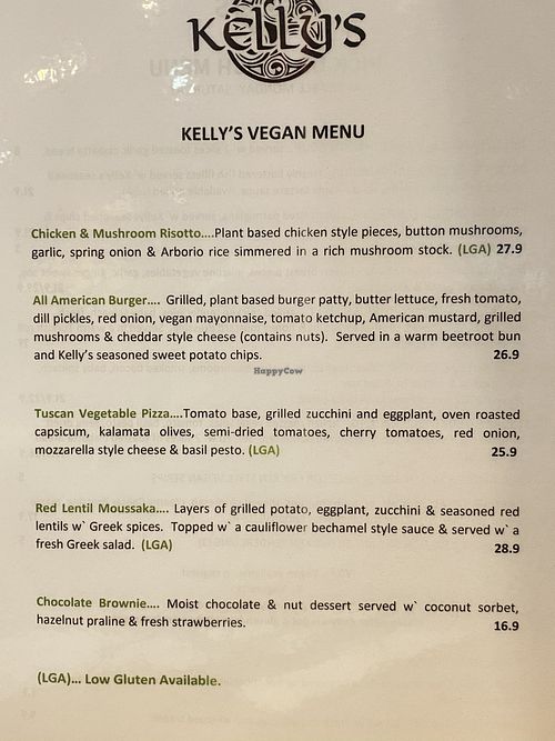Kelly's Hotel - Cranbourne Victoria Restaurant - HappyCow